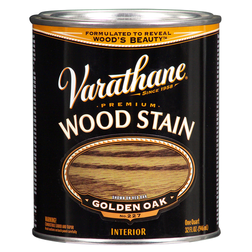 Varathane 211716H Wood Stain Semi-Transparent Golden Oak Oil-Based ...