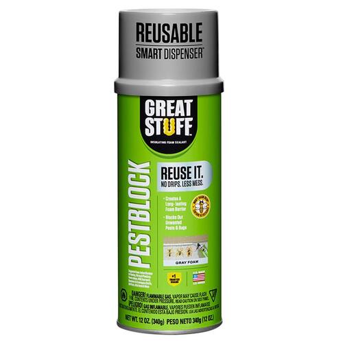Great Stuff 99112809 Sealant Pestblock Gray Polyurethane Foam ... Great Stuff 99112809 Sealant Pestblock Gray Polyurethane Foam ...