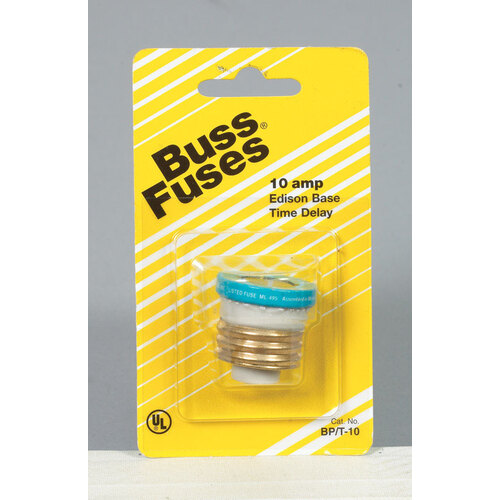 Bussmann BP/T-10 Time Delay Plug Fuse 10 amps