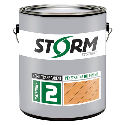 Storm System 20095XX-1-XCP4 Exterior Stain Semi-Transparent Clear Oil ...