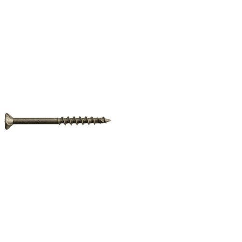 Fastap DAC200WSQ Wood Screws Plus No. 8 S X 2" L Square DuracoatXT 7.5 ...