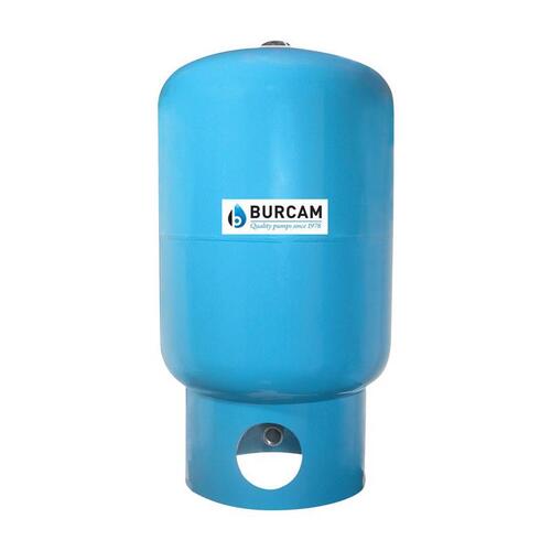 Burcam 600545B Pre-Charged Vertical Pressure Well Tank 21 gal blue