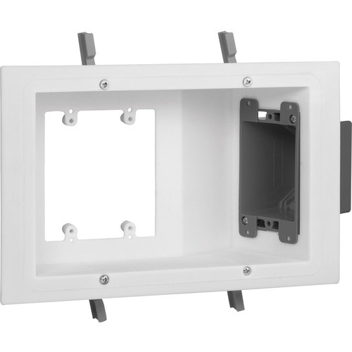Carlon SC300PRR Electrical Box Rectangle Plastic 3 gang White White