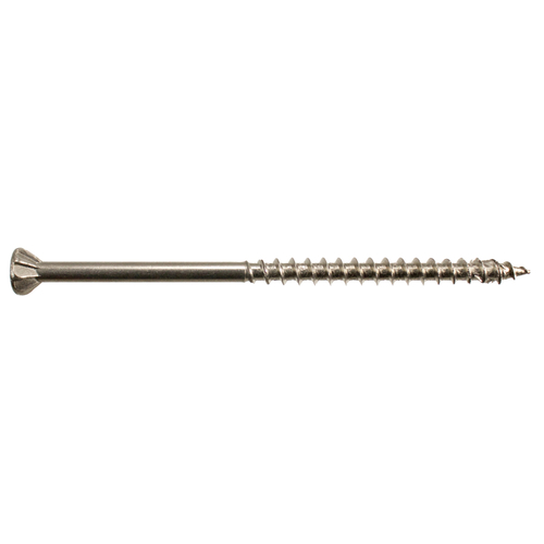 Fastap SS334SSQ Wood Screws Tech 7 No. 10 S X 3-3/4" L Square 3 lb