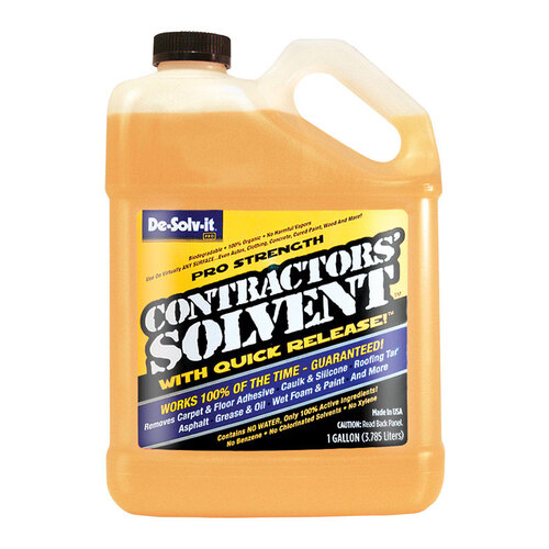 De-solv-it 10151-XCP4 Degreaser Contractors' Solvent Citrus Scent 1 gal ...