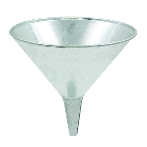 Amflo 75-003 Funnel, 2 qt Capacity, Steel, 8 in H