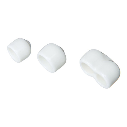 Organized Living 7913-6600-11 Assorted End Caps Freedom Rail Plastic White