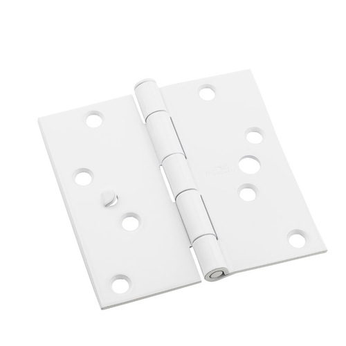 National Hardware N830-405 Door Hinge 4" L White White