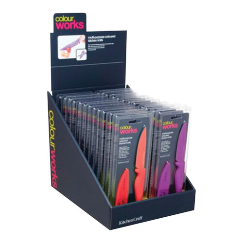 Farberware 5202840-XCP24 Knife colour works Stainless Steel Paring 2 pc ...