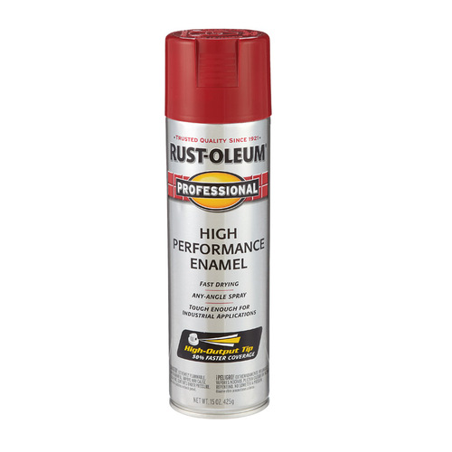 Rust-Oleum 7565-838 Spray Paint Professional Regal Red 15 oz Regal Red