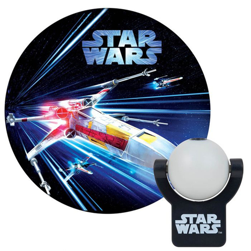 Jasco 43644 Projectable Night Light Star Wars Automatic Plug-in X-Wing ...