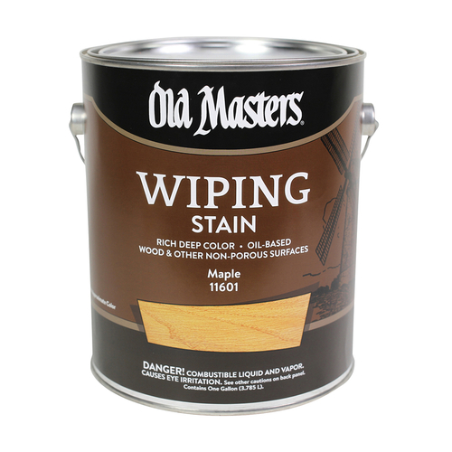 Old Masters 11601 Wiping Stain Semi-Transparent Maple Oil-Based 1 gal Maple