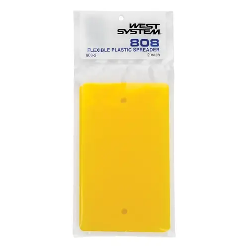 West System 808-2 Smoother/Spreader 3.5" W X 6" L Yellow Plastic Yellow ...