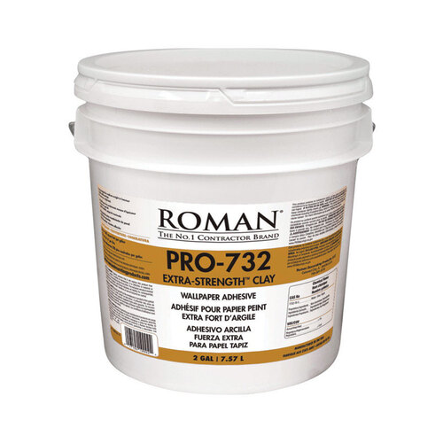 Roman 10002 Adhesive PRO-732 Extra Strength Clay/Modified Starches 2 ...