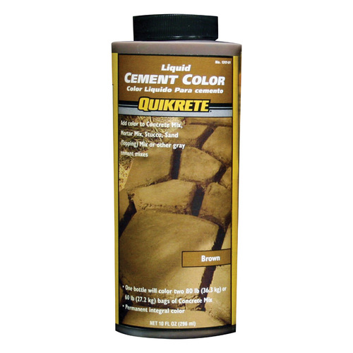 Quikrete 1317-01 Liquid Cement Color 10 oz Brown