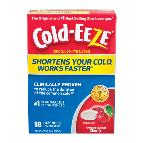 Cold-Eeze 30013-048 Cold Remedy Lozenges Actual Size White White