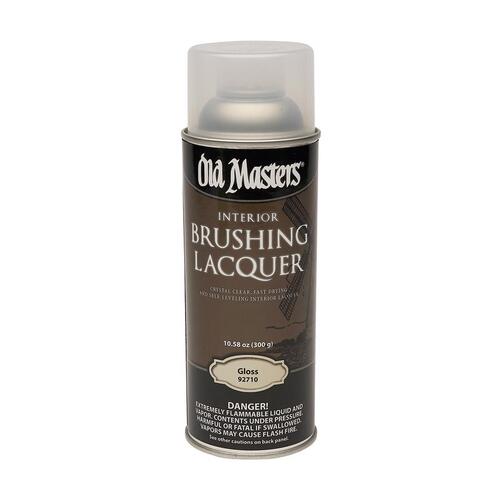 Old Masters 92710 Brushing Lacquer Gloss Clear Oil-Based 10.58 oz Clear