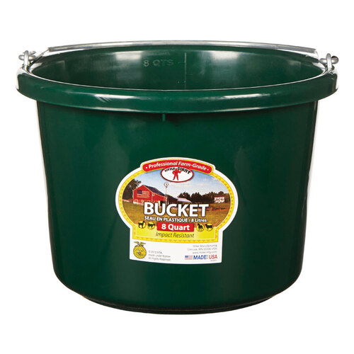 Little Giant P8GREEN6 Bucket 8 qt Green Green