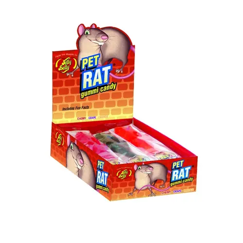 Jelly Belly 5149 Gummi Candy Pet Rat Assorted 3 oz Buy Now