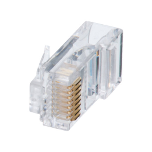 Ideal 85-147 RJ-45 Modular Plugs 100 ohm 100 MHz Clear