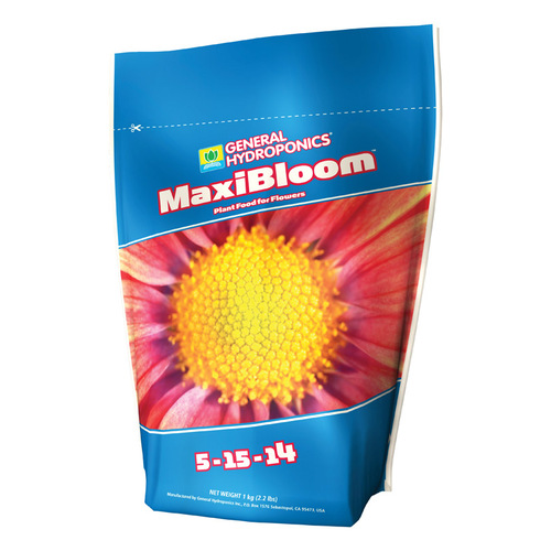 General Hydroponics 7638075 Plant Food For Flowers MaxiBloom 2.2 lb
