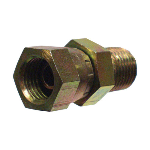 Apache 39004375 Hydraulic Adapter Steel 1/2" D X 1/2" D