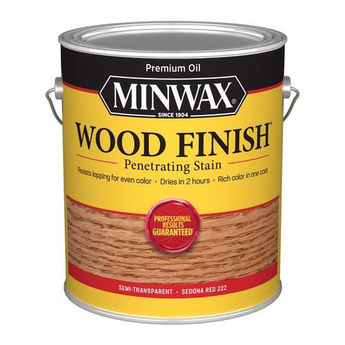 Minwax 710430000 Penetrating Stain Wood Finish Semi-Transparent Sedona ...