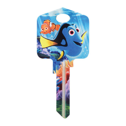 Hillman 94460-XCP5 Universal Key Blank Disney Dory House/Padlock Single ...