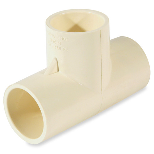 Charlotte Pipe CTS024001000 Tee FlowGuard 1" Slip X 1" D Slip CPVC