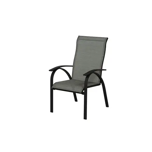 Living Accents 20S1570A-4PK Chair Roscoe Black Steel Frame Sling Buy Now