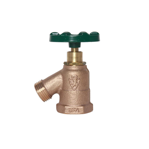 Arrowhead Brass 930LF Garden Valve 1" FIP T Hose Brass