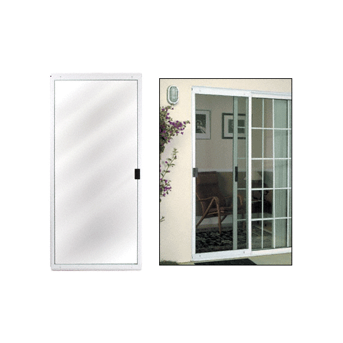 CRL 1041401304 White Columbia CM Architectural 30" x 80" Sliding Screen ...