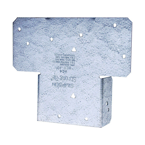 Simpson Strong-Tie AC4 End Post Cap 6.5" H X 1.5" W 18 Ga. Galvanized Steel