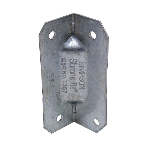 Simpson Strong-Tie GA1 Gusset Angle 1" W X 2.8" L Galvanized Steel