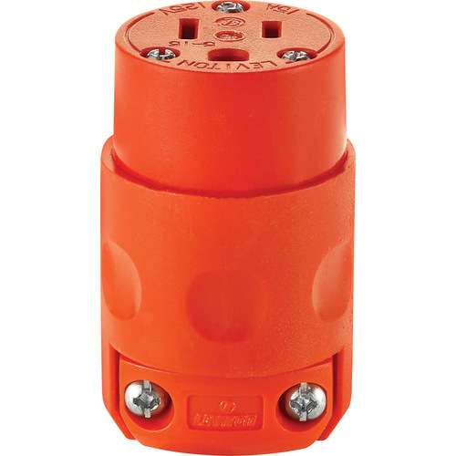 Leviton 515CV-0OR Connector Commercial and Residential PVC Grounding 5 ...
