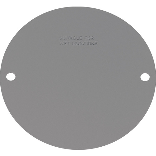 Sigma Engineered Solutions 14241 Flat Box Cover Round Steel 4.13" H X 4 ...