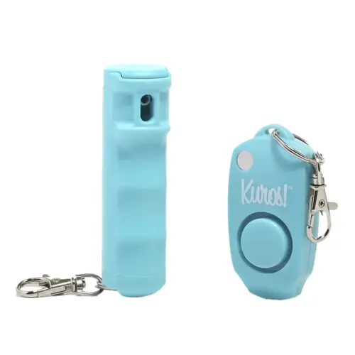 Mace 80557 Pepper Spray & Personal Alarm Kuros Teal Aluminum/Plastic Teal Pair Buy Now