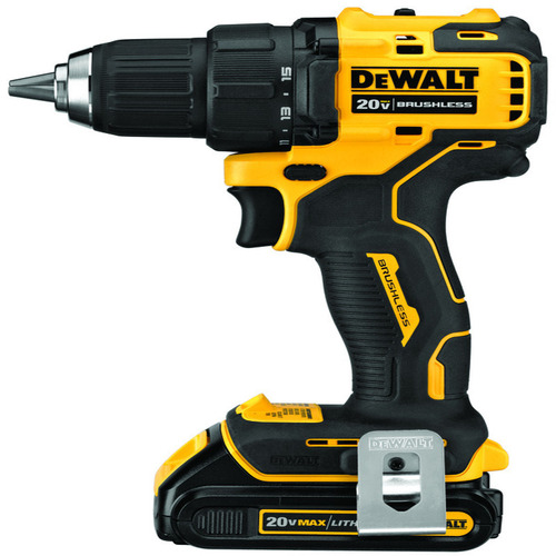 DEWALT DCD708C2 Cordless Compact Drill 20V MAX ATOMIC 20 V 1/2 ...