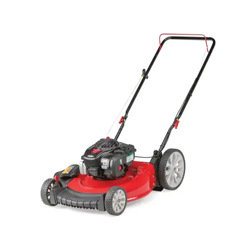 Troy-Bilt 11A-B0SD766 TB105 21 In. 140cc High Wheel Push Gas Lawn Mower ...