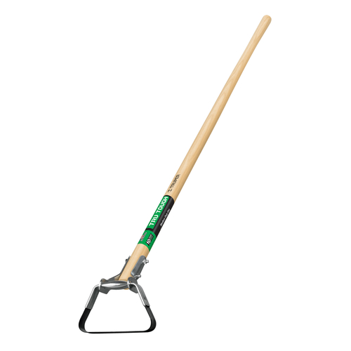 Truper ACT-HOE Hoe Tru Tough Steel Weeding 54" Wood Handle Brown