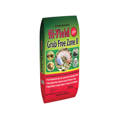 Hi-Yield 33054 Insect Killer Grub Free Zone II Granules 15 lb