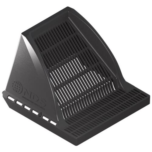 NDS 1200DSG Drain Grate Downspout Defender 12" Black Square ...
