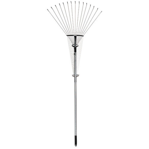 Bond 2060N Adjustable Rake 69" 15 Tine Steel Steel Handle