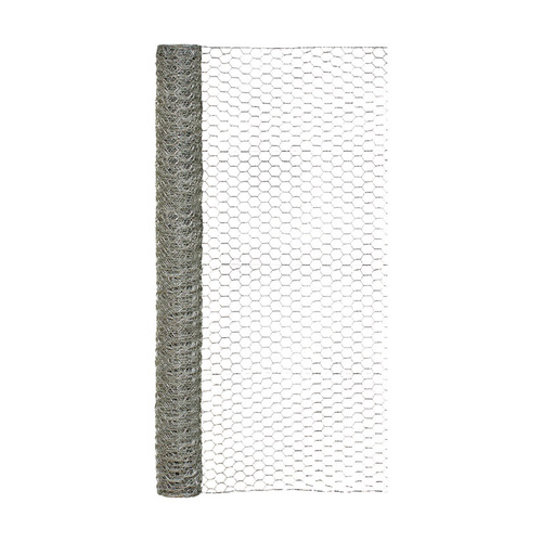 Garden Craft 164825S Poultry Netting 48" H X 25 ft. L 20 Ga. Silver ...