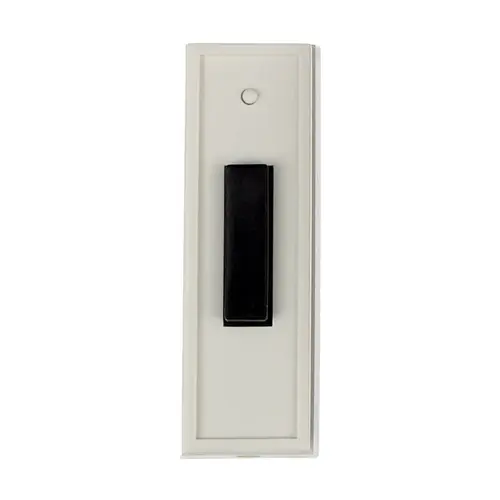 Carlon RC3301 Pushbutton Doorbell White Plastic Wireless White Buy Now
