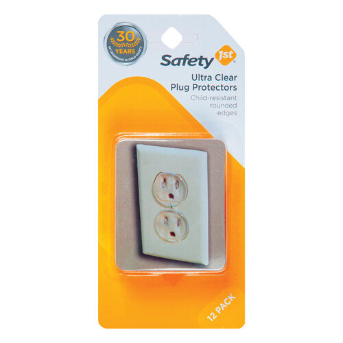 Safety 1st 01711 Outlet Protector Clear Plastic Clear