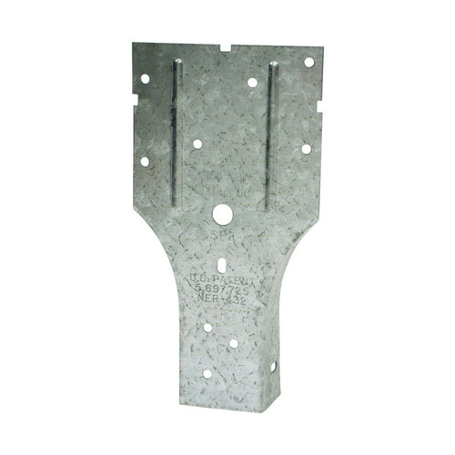 Simpson Strong-Tie SP2 Stud Plate 6.6" H X 1" W X 3.5" L Galvanized ...