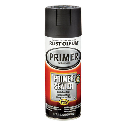Rust-Oleum 249321 Automotive Primer Sealer Spray Stops Rust Gray 12 oz Gray