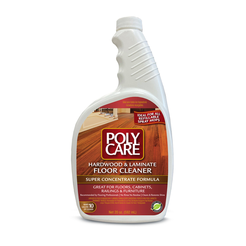 PolyCare 70020 Hardwood & Laminate Floor Cleaner Fresh Scent Liquid 20 oz