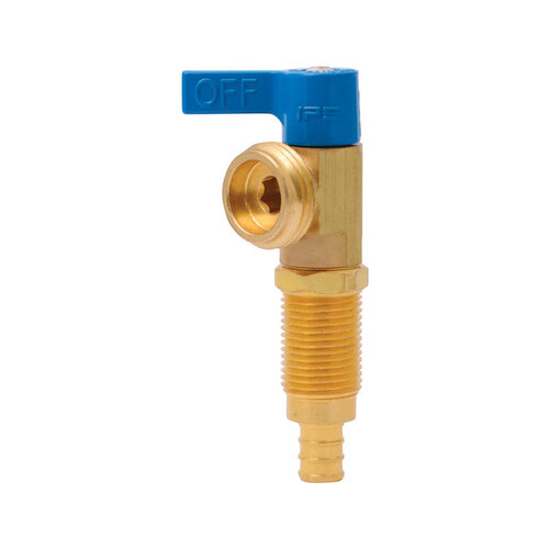 SharkBite 24813A Washing Machine Valve 1/2" PEX Barb T X 3/4" S Brass